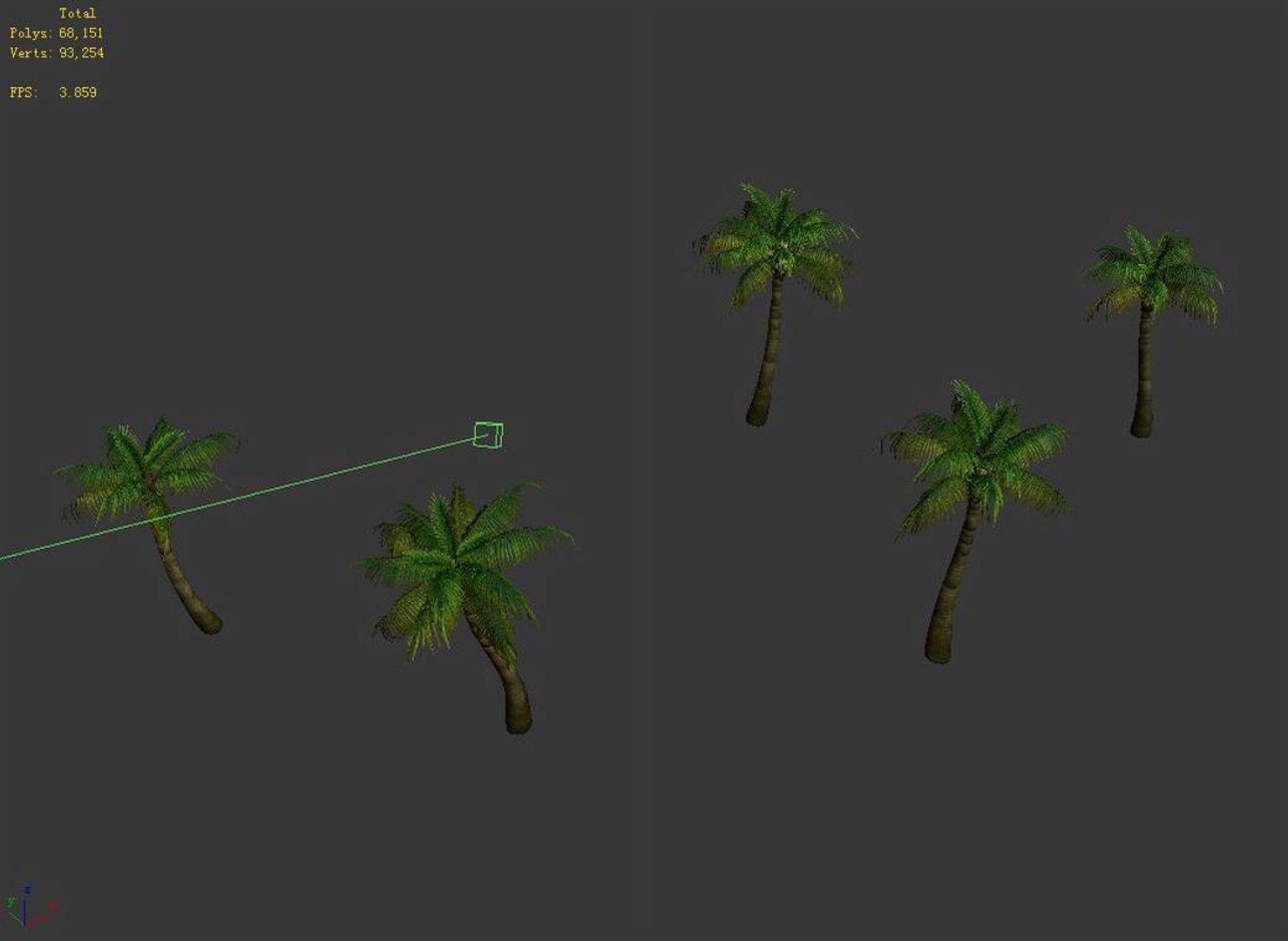 3D Tropical Plant - Coconut Tree Model - TurboSquid 1448913