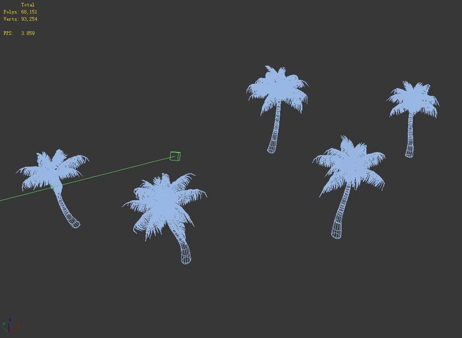 3D Tropical Plant - Coconut Tree Model - TurboSquid 1448913