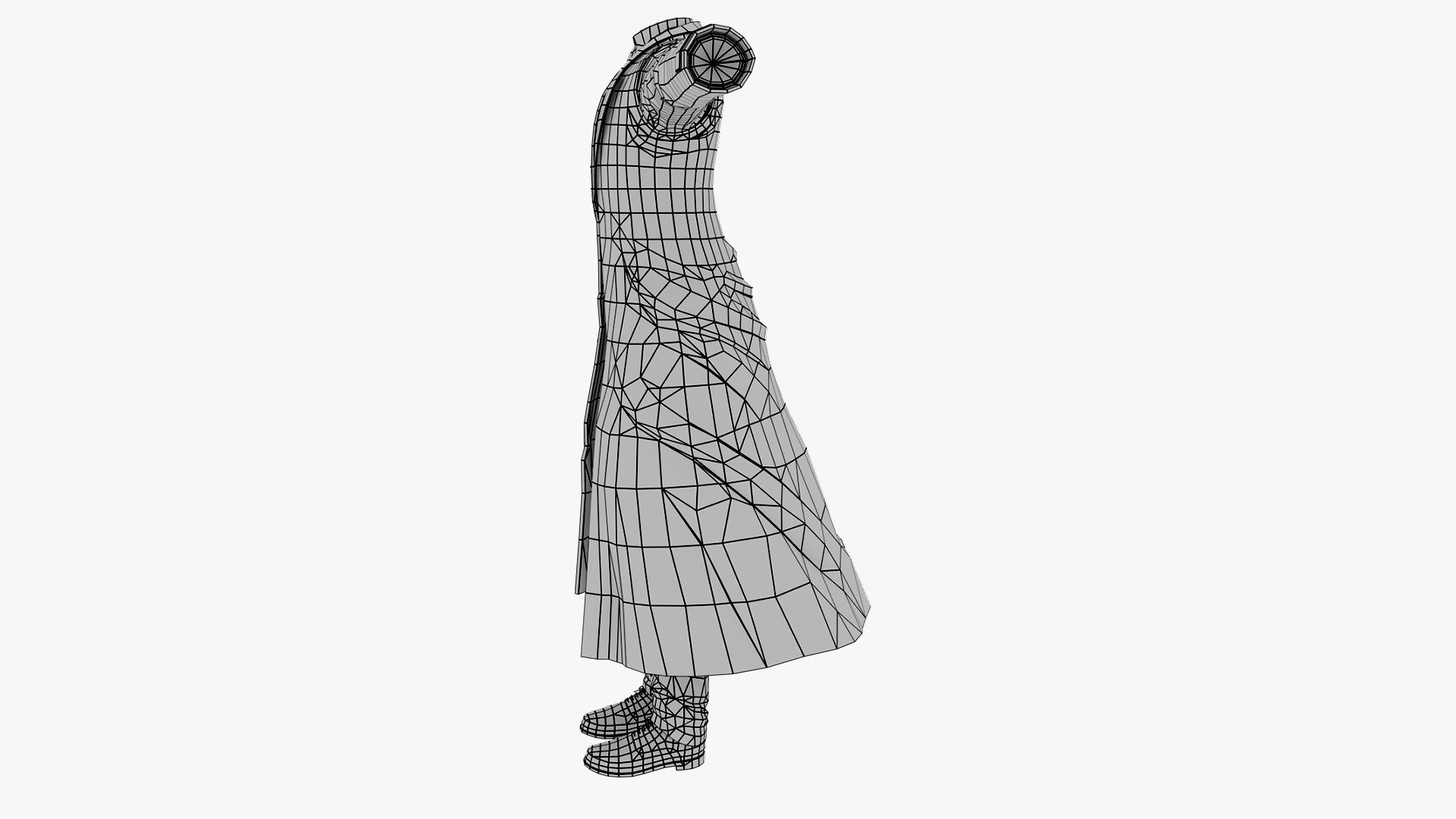 Long Suit Base Mesh 3D Model - TurboSquid 2153298