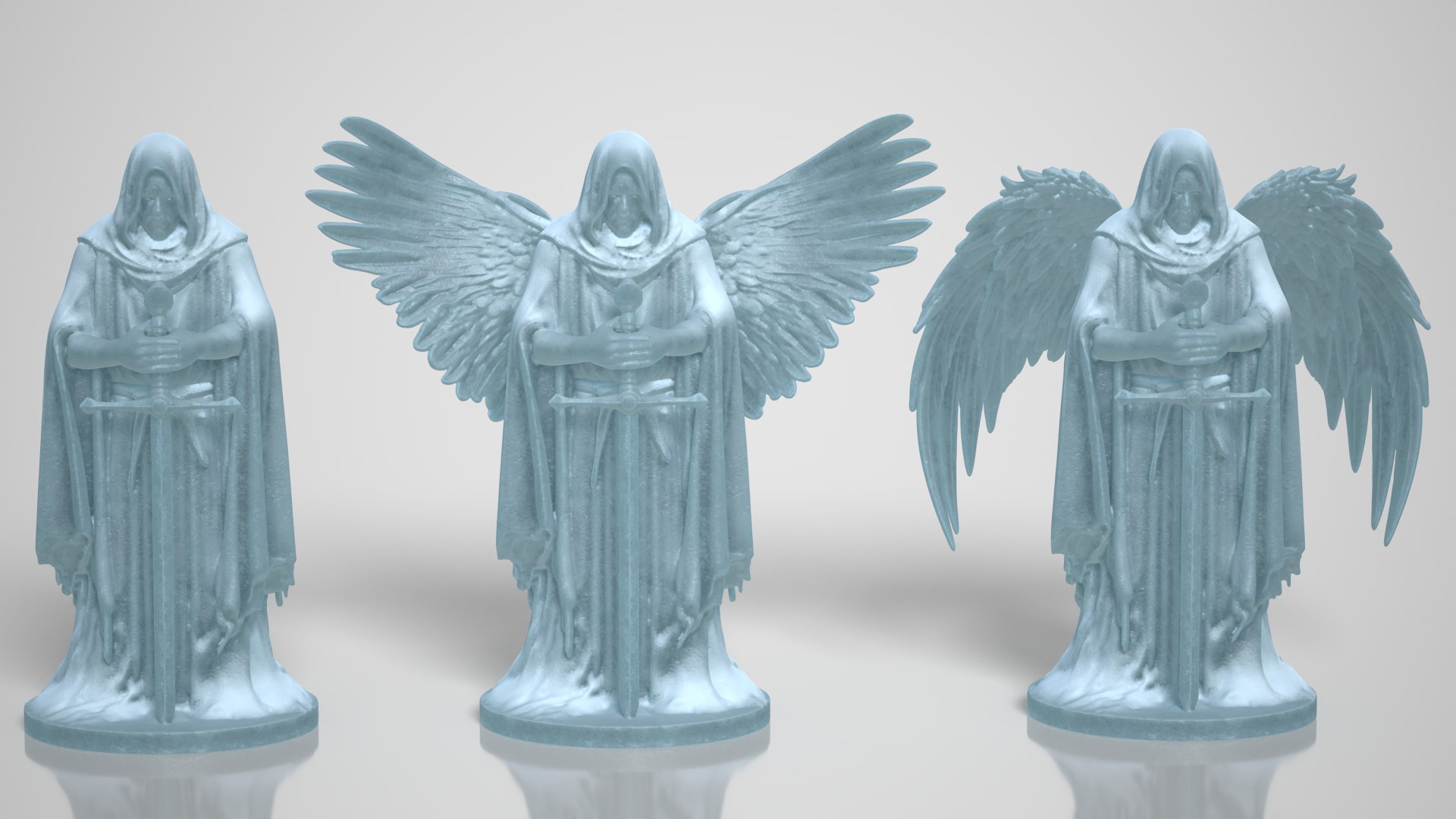 The Sacred Watcher Statues 3D - TurboSquid 2326934