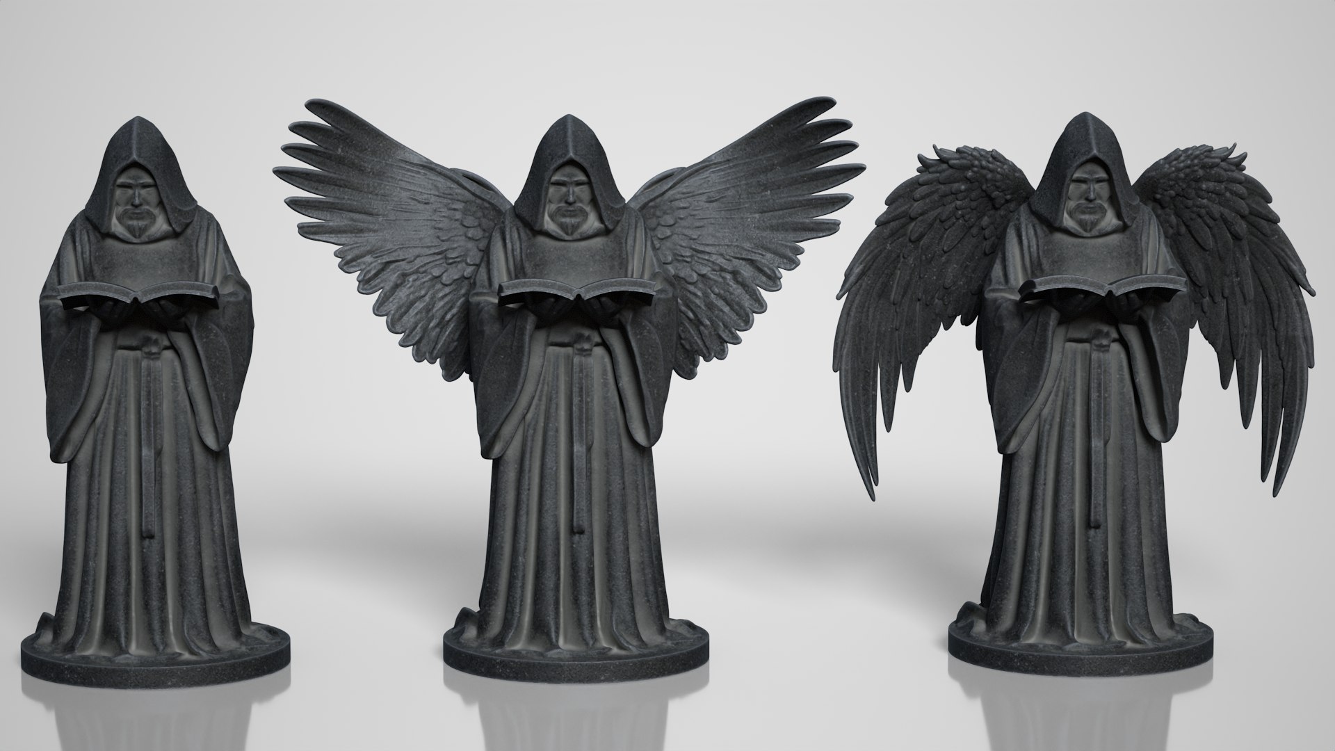 The Sacred Watcher Statues 3D - TurboSquid 2326934