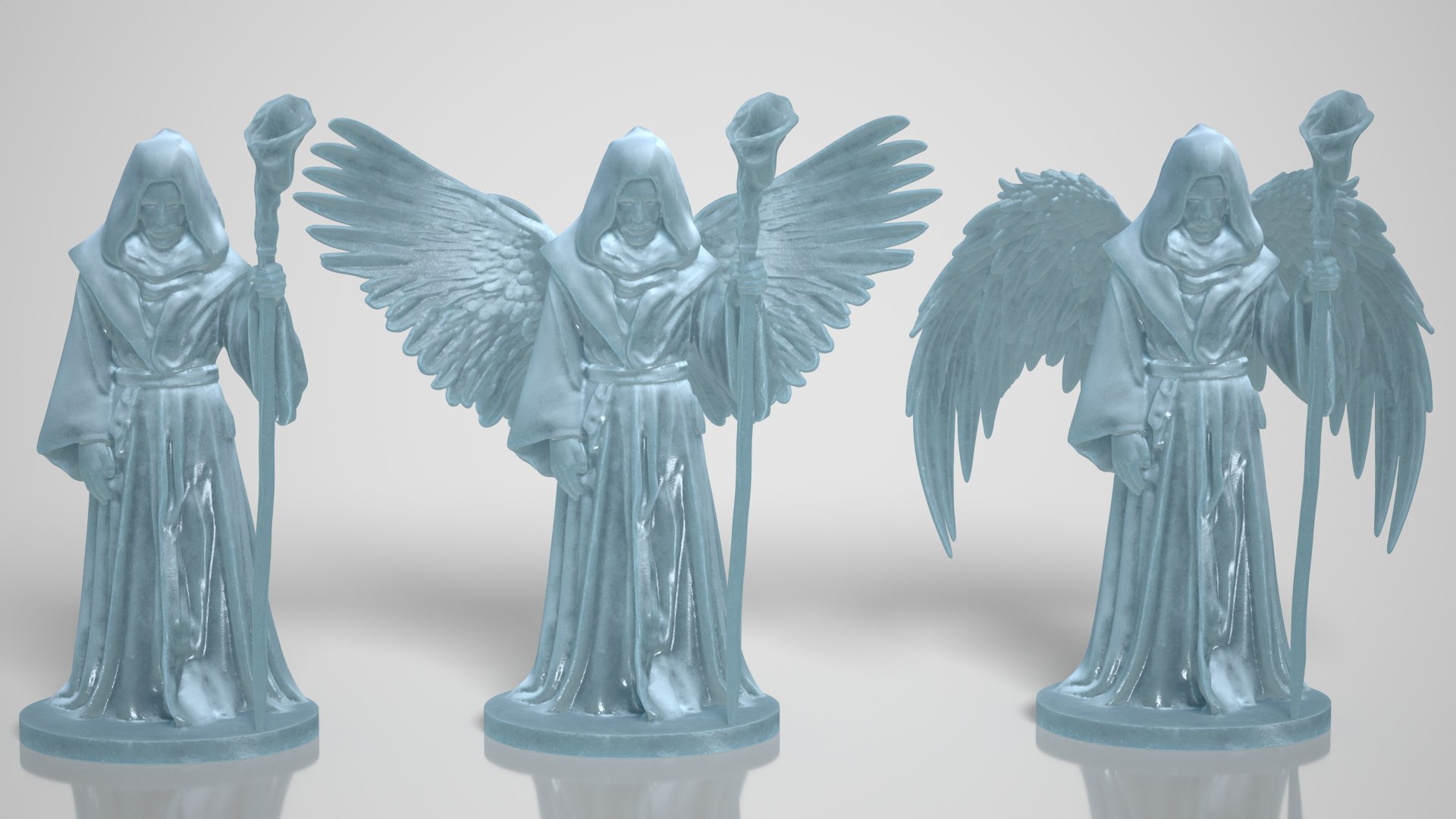 The Sacred Watcher Statues 3D - TurboSquid 2326934