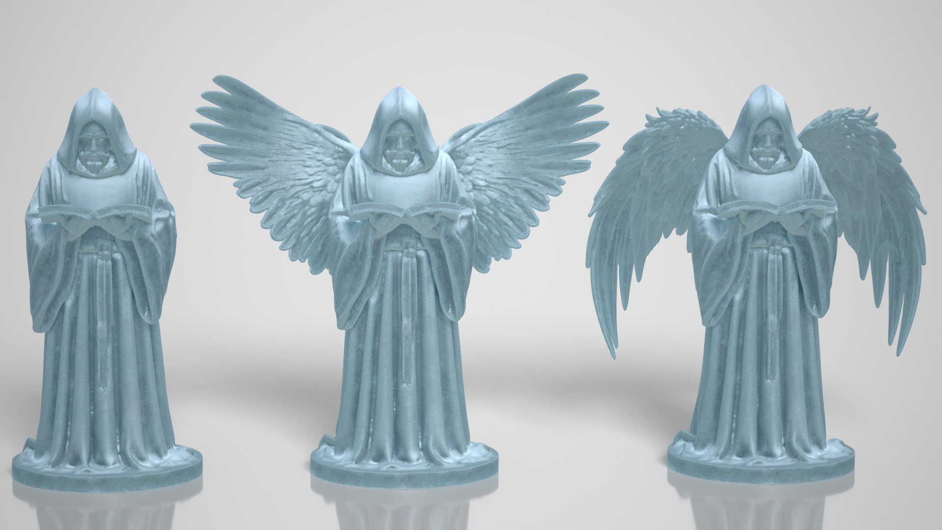The Sacred Watcher Statues 3D - TurboSquid 2326934