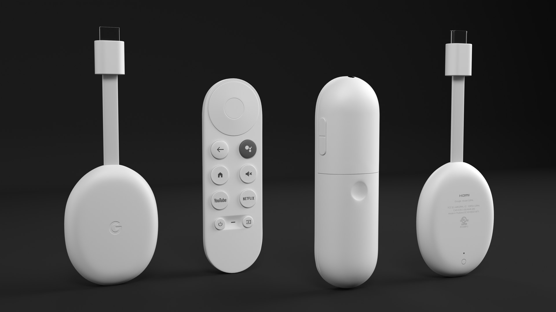 Chromecast With Google TV 3D - TurboSquid 2139745