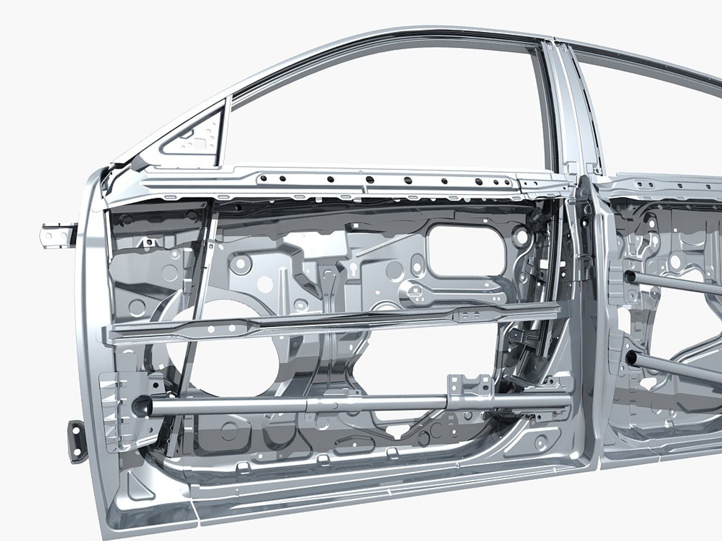 Car Door Frame 3D Model - TurboSquid 1241144