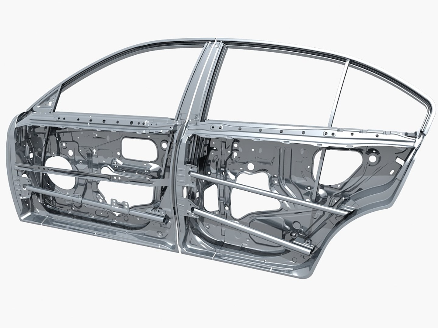 Car Door Frame 3D Model - TurboSquid 1241144