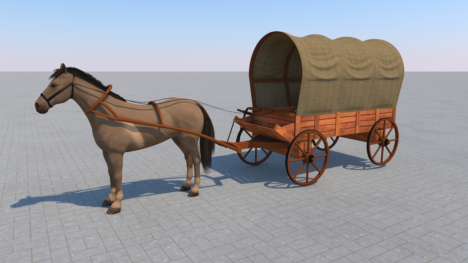 Barouche 3D - TurboSquid 1522154