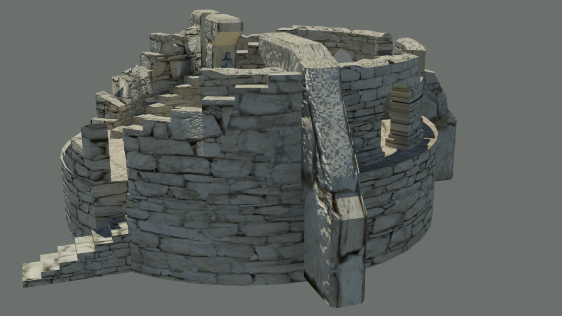 Ancient Ruins 3D Model - TurboSquid 1463425