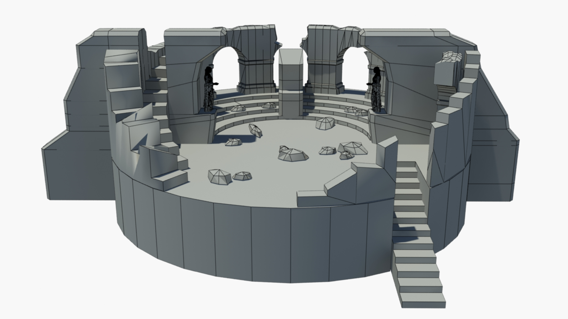 Ancient Ruins 3D Model - TurboSquid 1463425