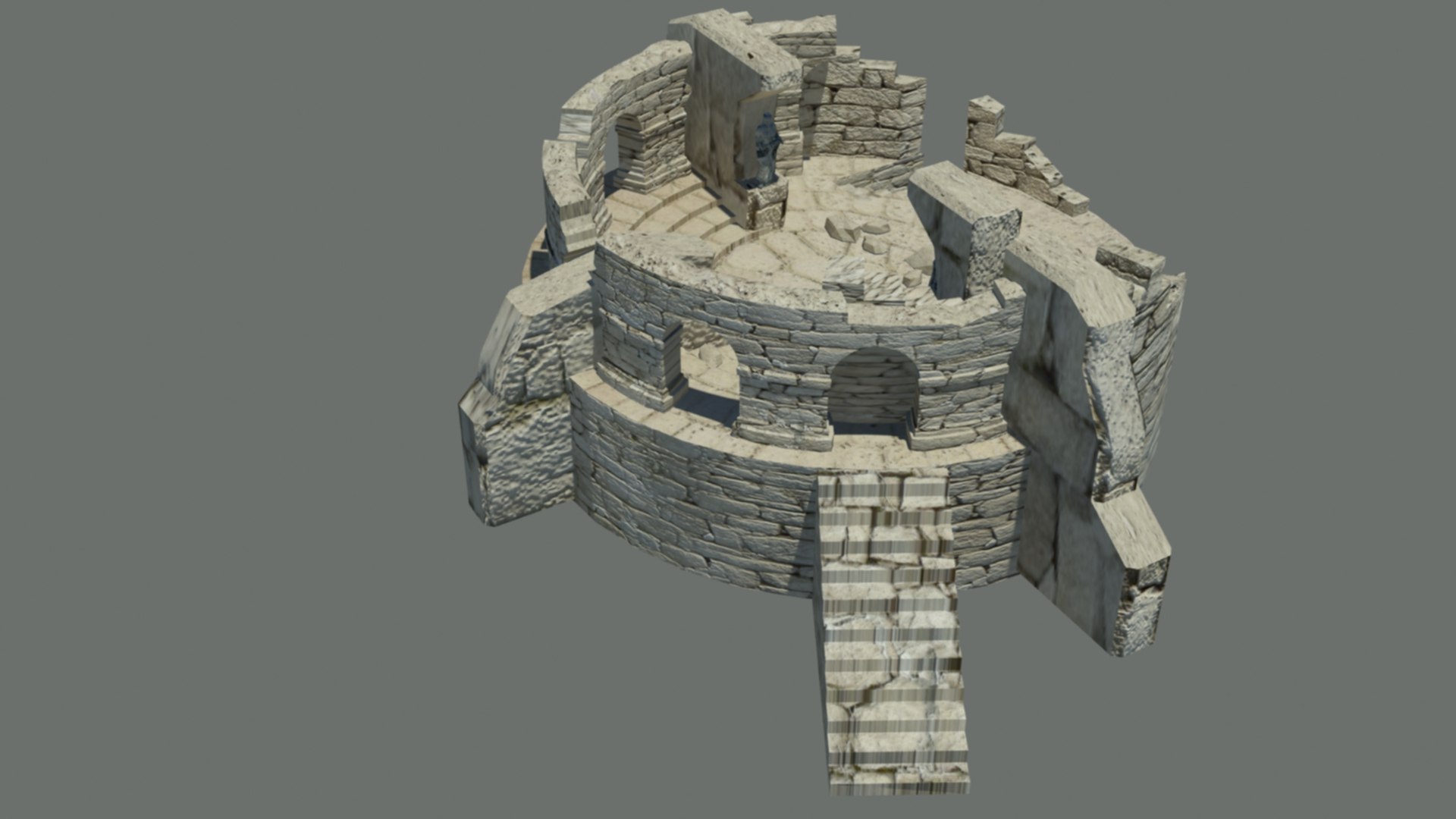 Ancient Ruins 3D Model - TurboSquid 1463425