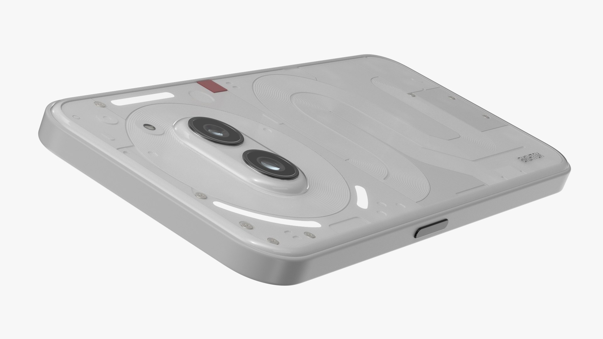 3D Nothing Phone 2A White Model - TurboSquid 2205181