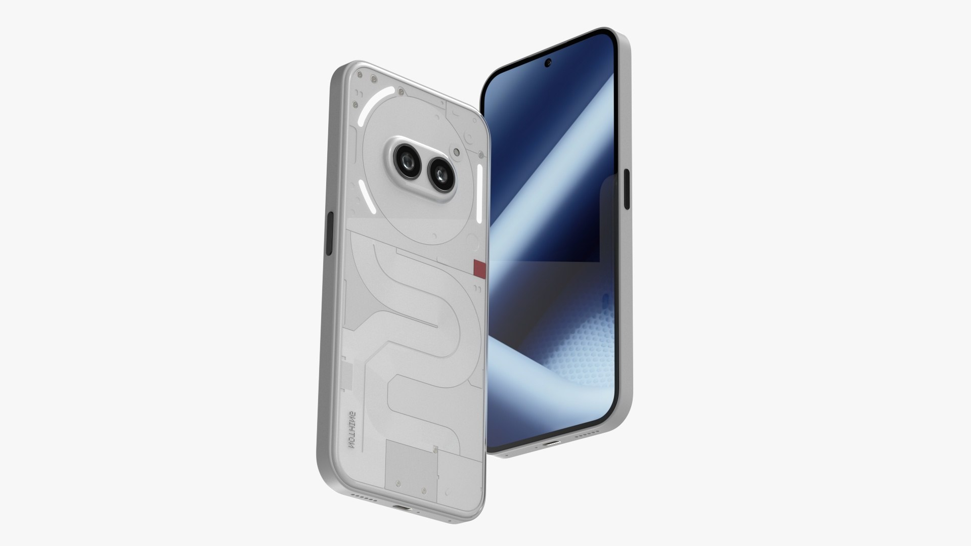 3D Nothing Phone 2A White Model - TurboSquid 2205181