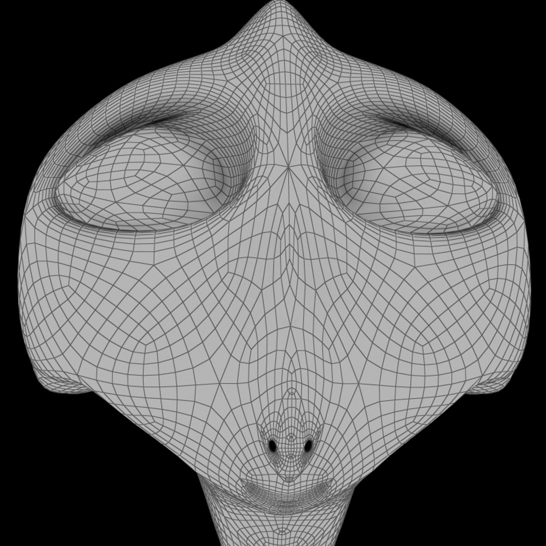 3d Alien Model