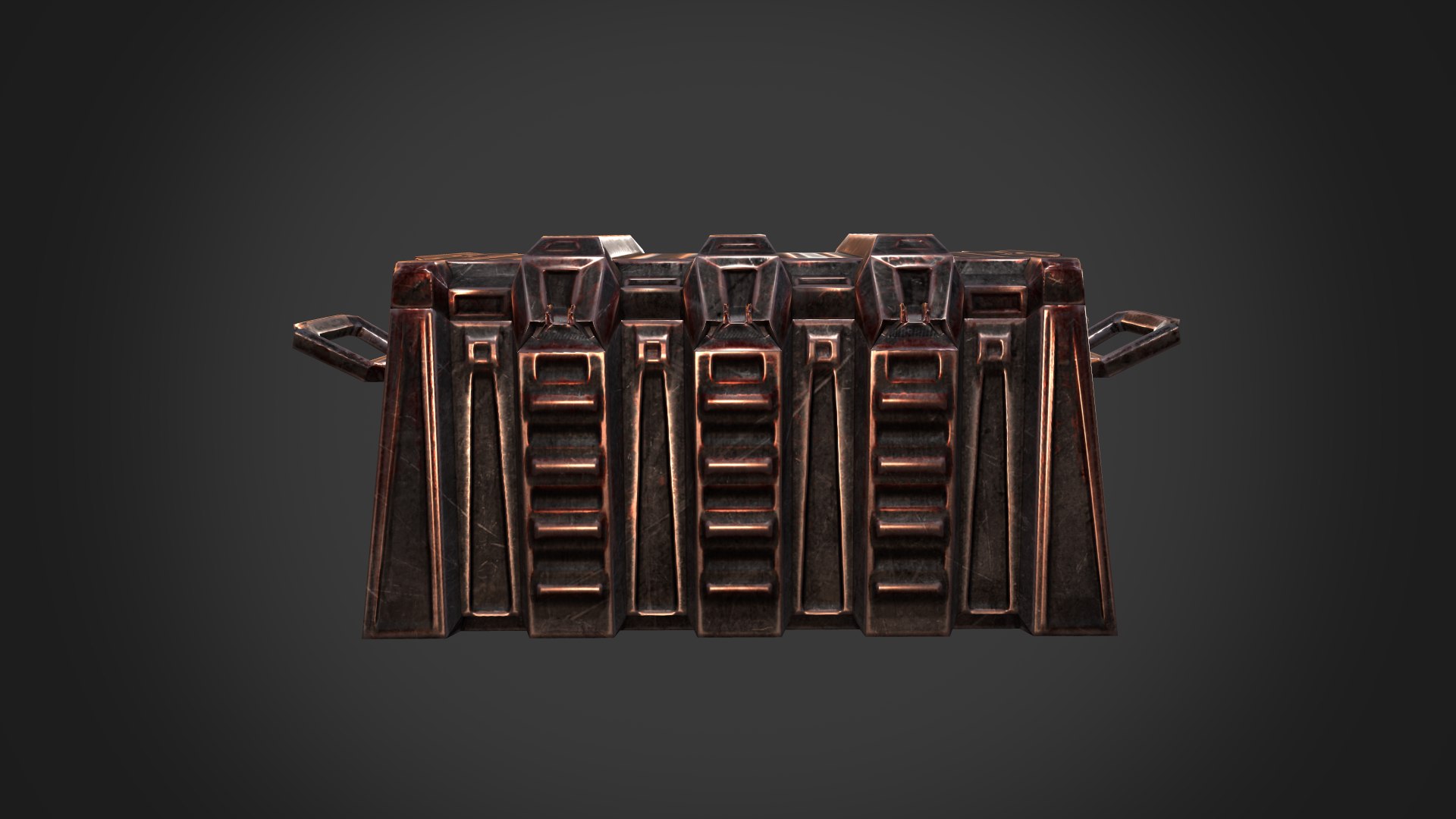 Chest Crate Container 3D - TurboSquid 1683075