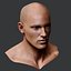 3d Realistic Male Head Model