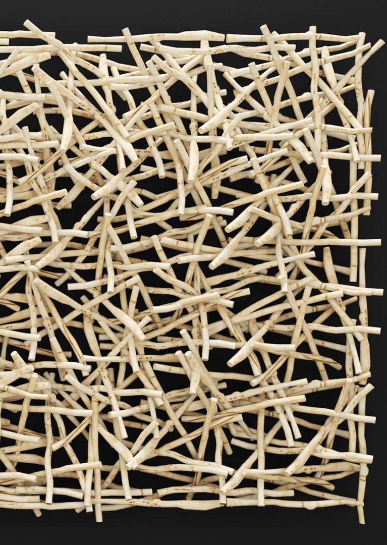 Stick Wall Art 3d Obj