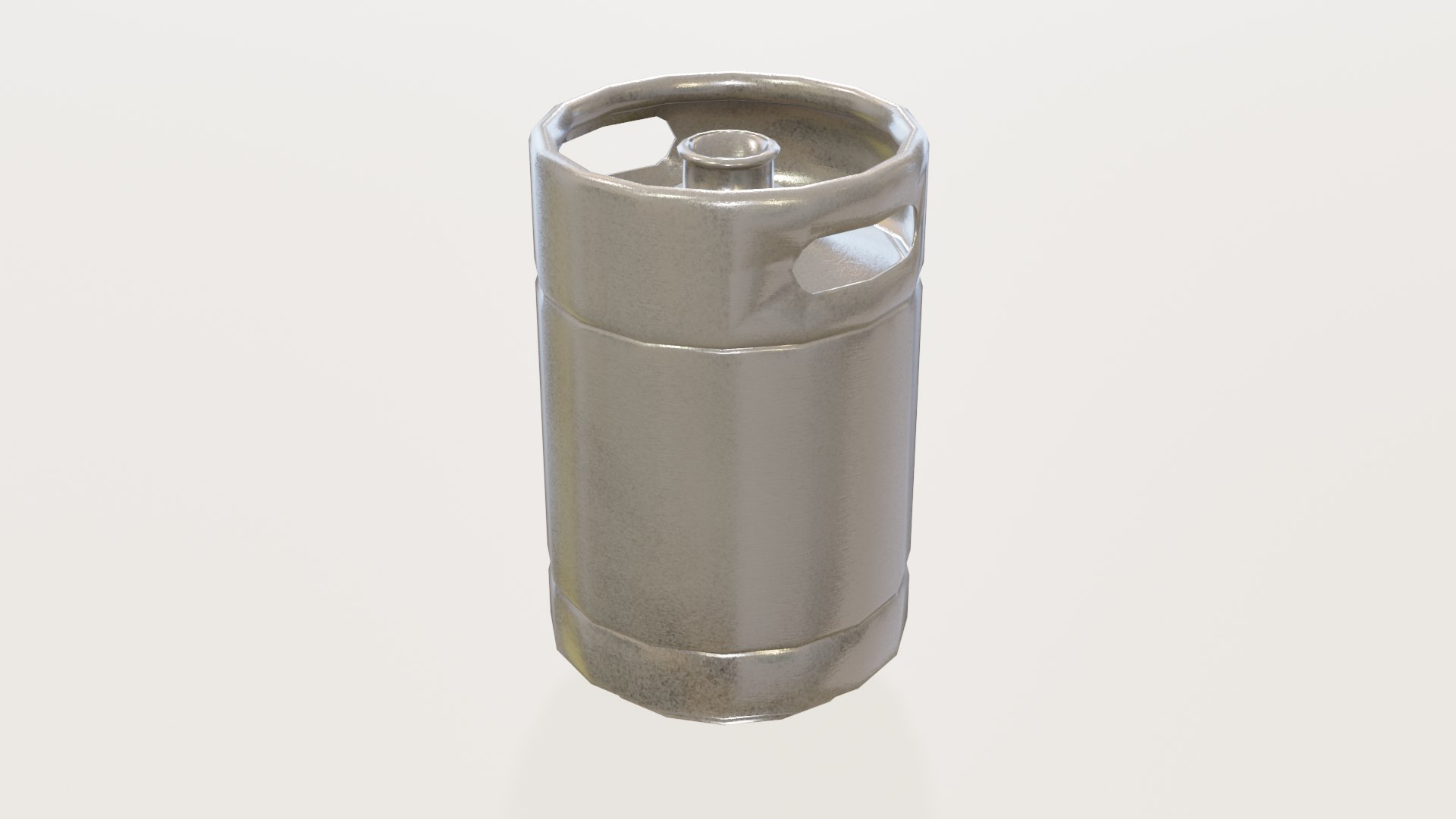 Beer Drum 10L Mini 01 3D Model - TurboSquid 2355847