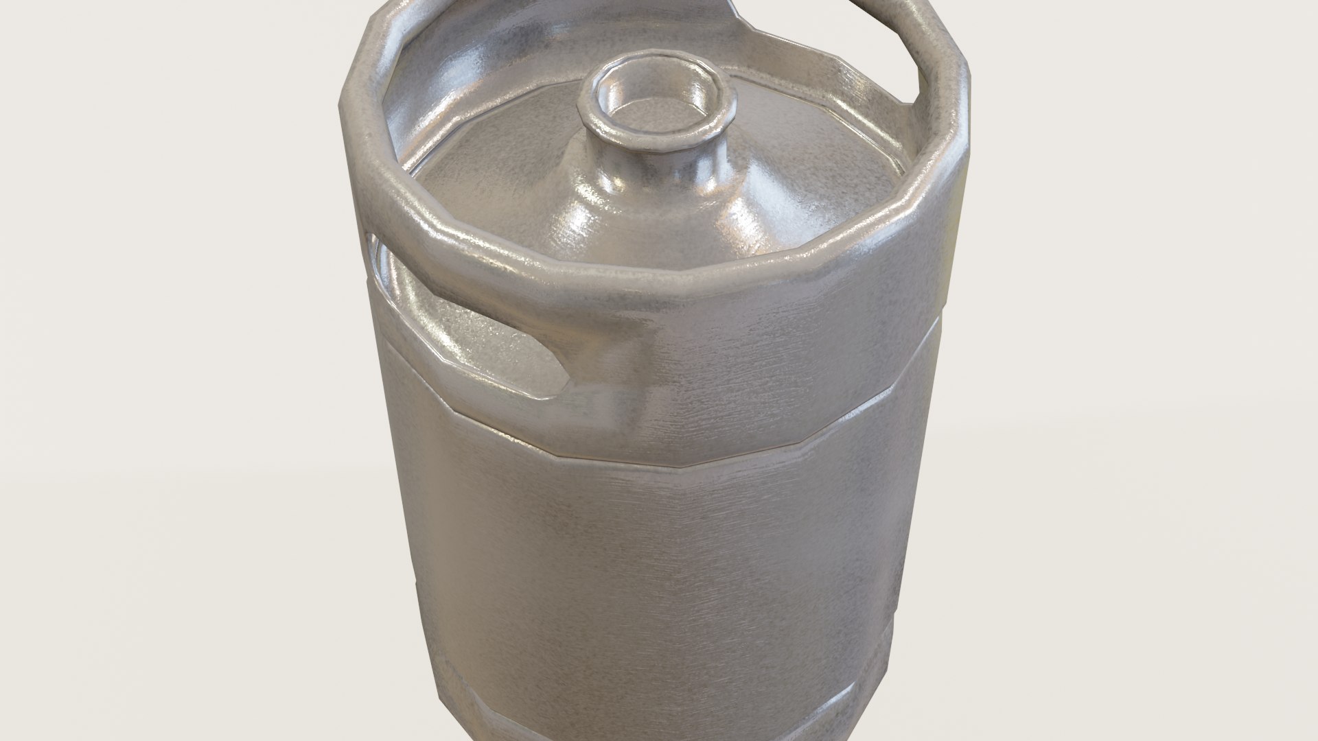 Beer Drum 10L Mini 01 3D Model - TurboSquid 2355847