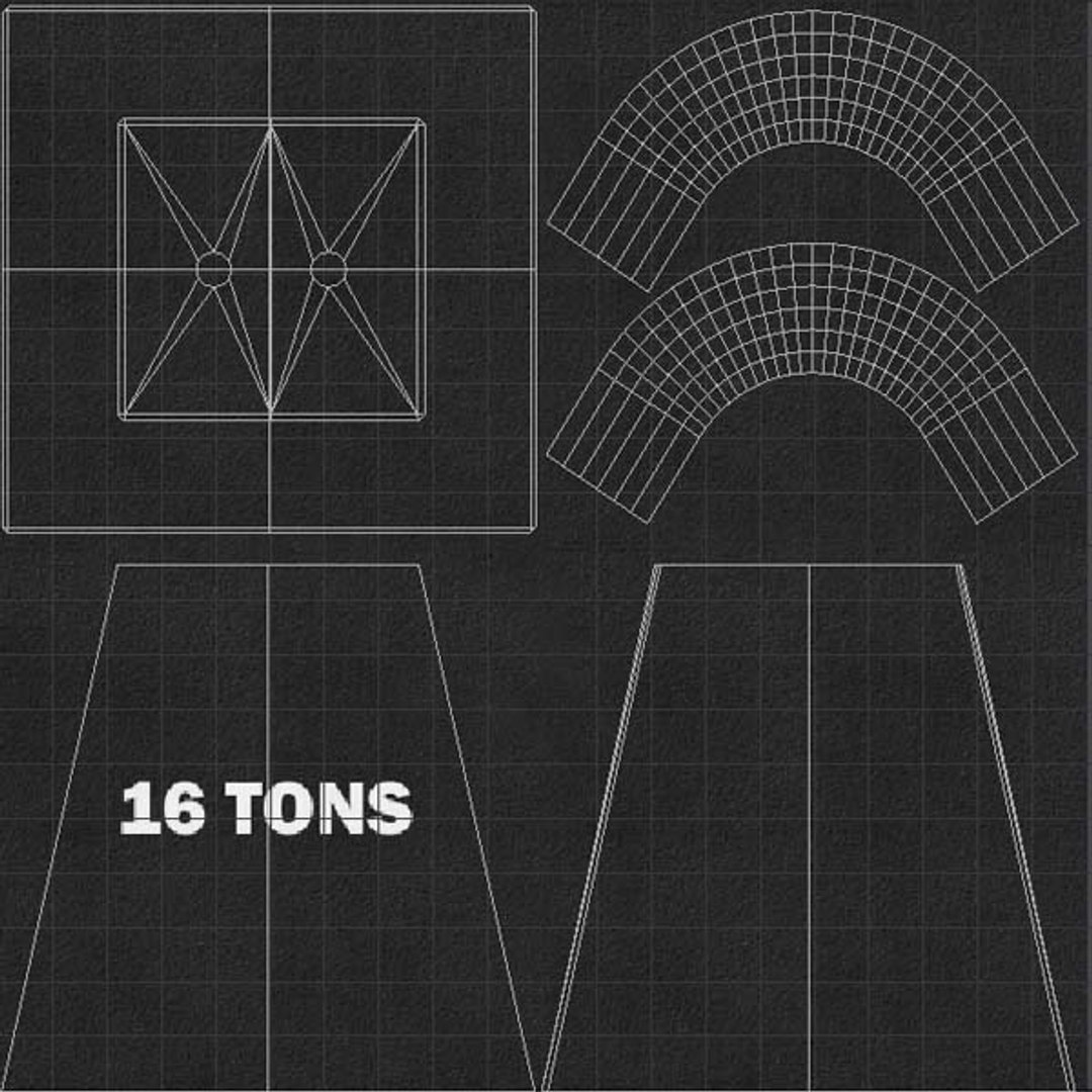16 Tons 3d Max