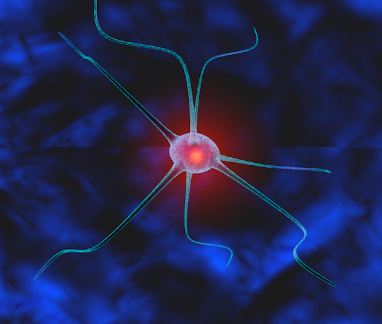 3d model nerve cell