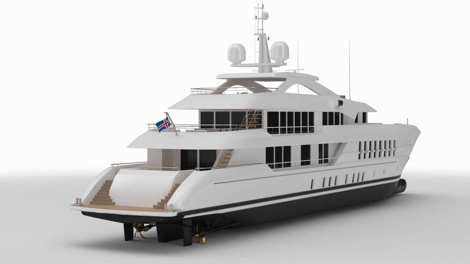 3D Sigrun Yacht Dynamic Simulation - TurboSquid 2239997