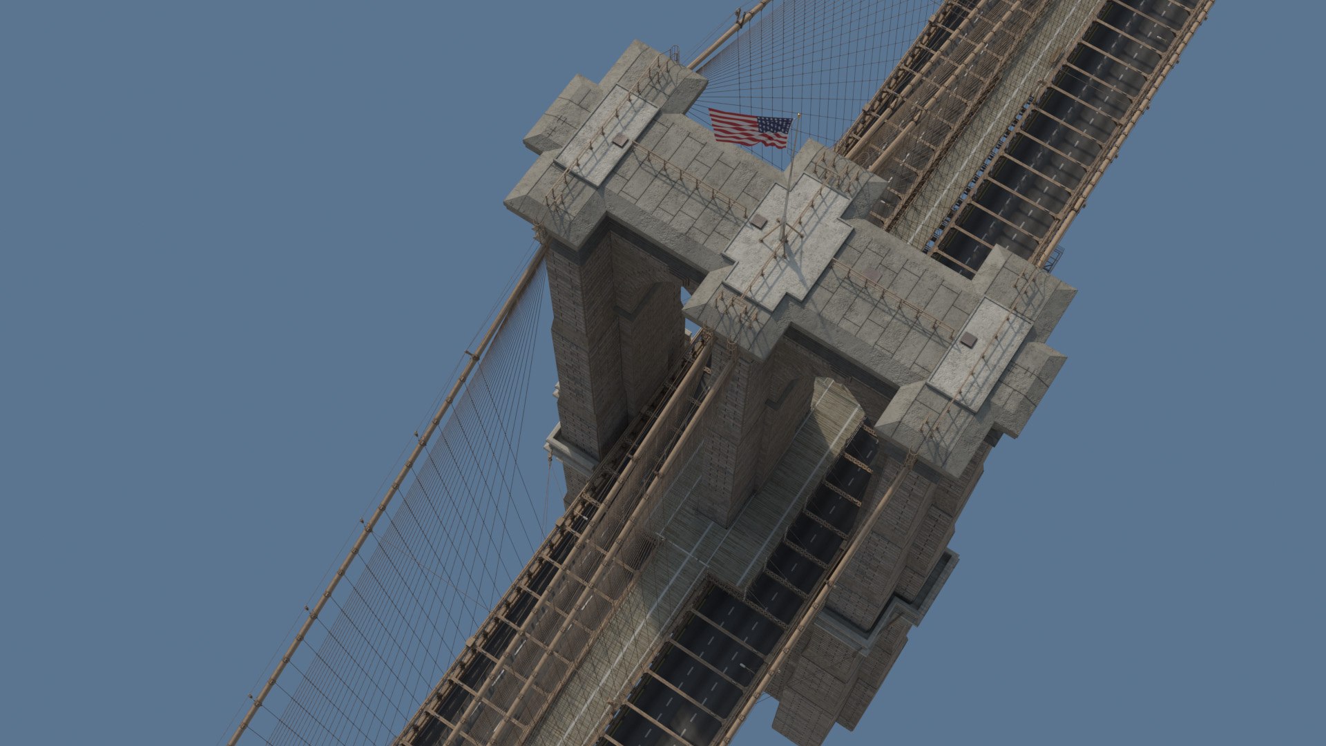 3D brooklyn bridge - TurboSquid 1547122