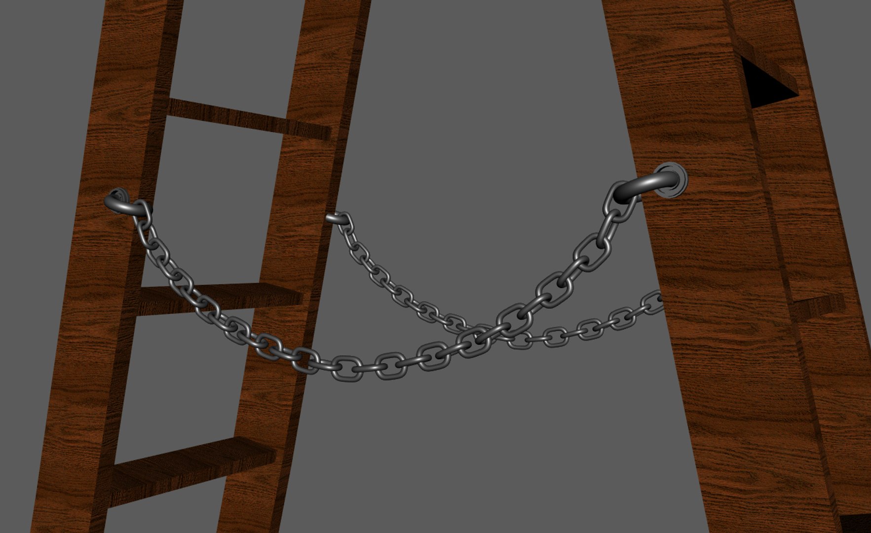 3D Step Ladder Wood | 1143148 | TurboSquid