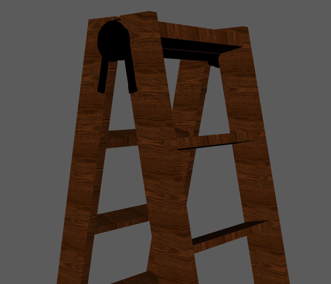 3D Step Ladder Wood | 1143148 | TurboSquid