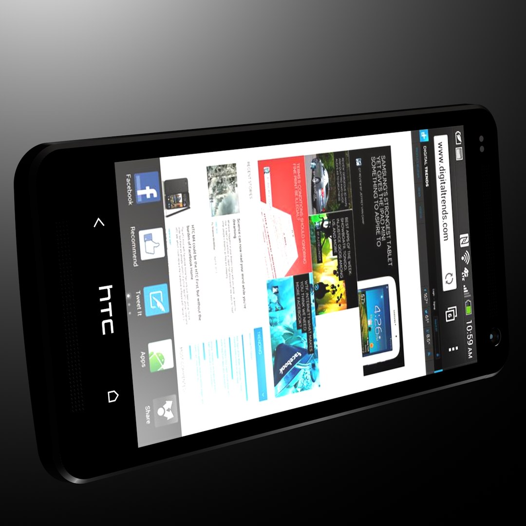 3d Htc Black
