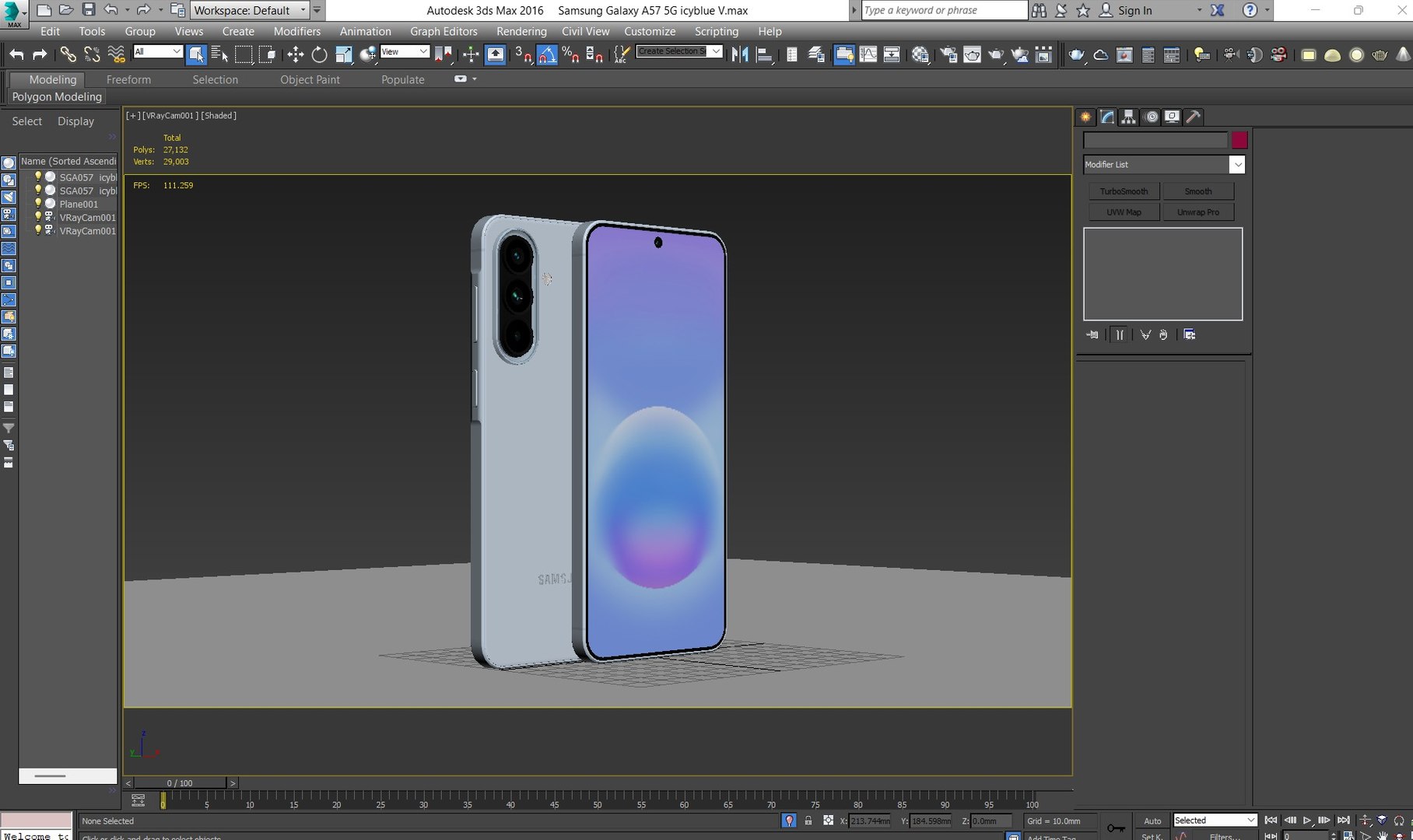 3D Samsung Galaxy A57 5G Model - TurboSquid 2554017