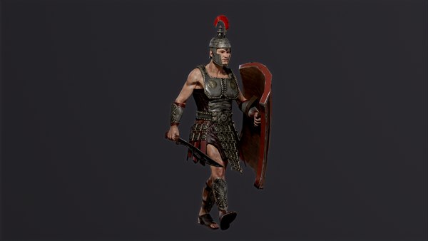 Roman Soldier 3D Models for Download | TurboSquid