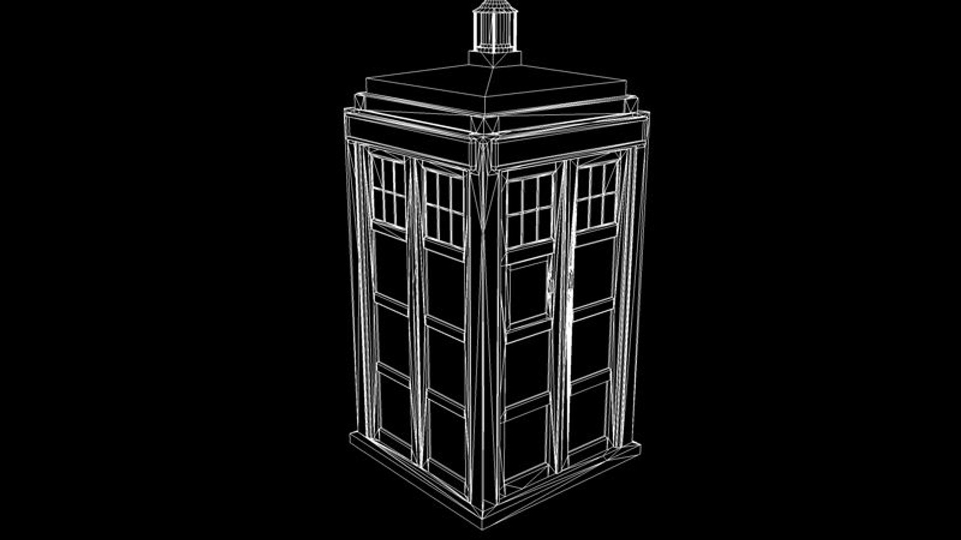 3d Tardis Doctor Model