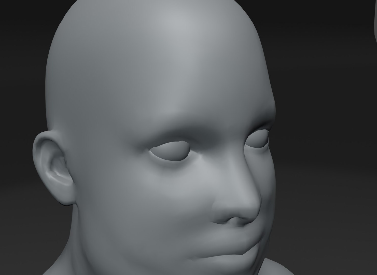 Female Body Fat Base Mesh Animated And Rigged 3D Model 20k Polygons ...