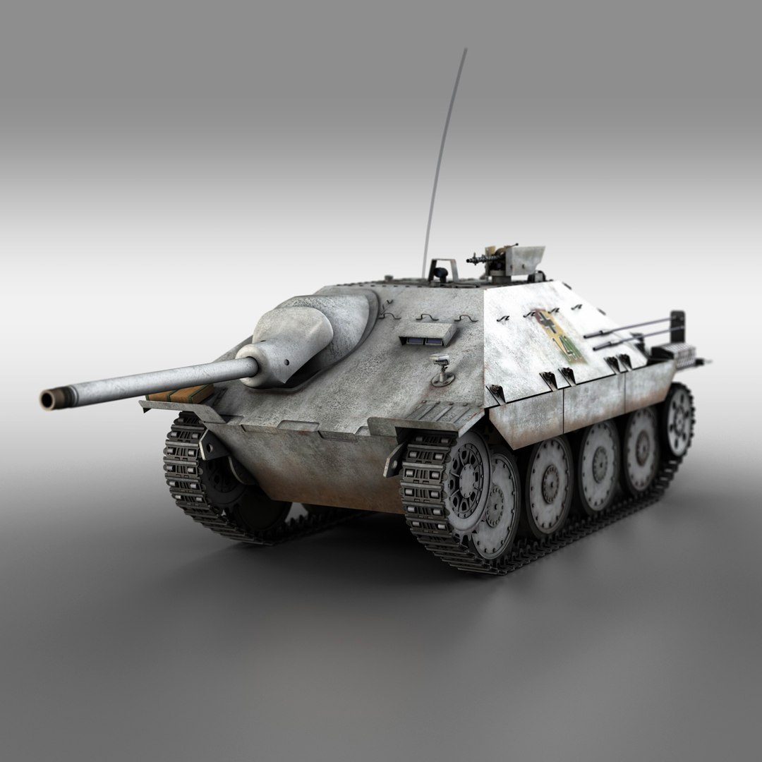 Jagdpanzer 38t Hetzer - 3 Gebirgsdivision 3D Model - TurboSquid 2079353