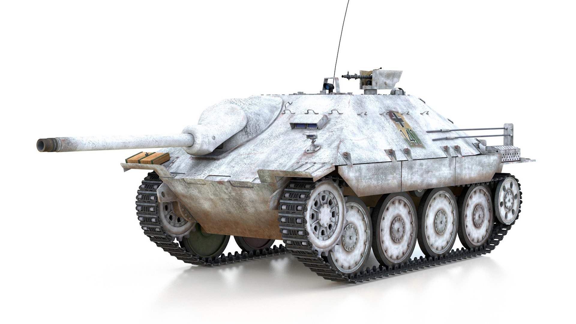 Jagdpanzer 38t Hetzer - 3 Gebirgsdivision 3D Model - TurboSquid 2079353