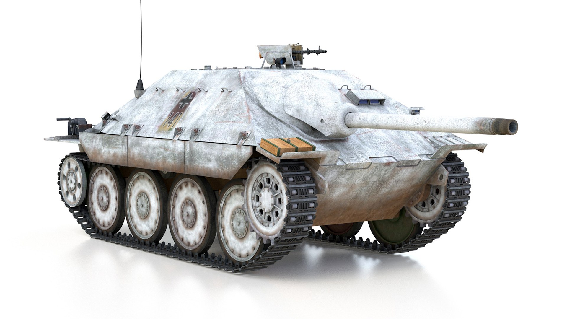 Jagdpanzer 38t Hetzer - 3 Gebirgsdivision 3D Model - TurboSquid 2079353