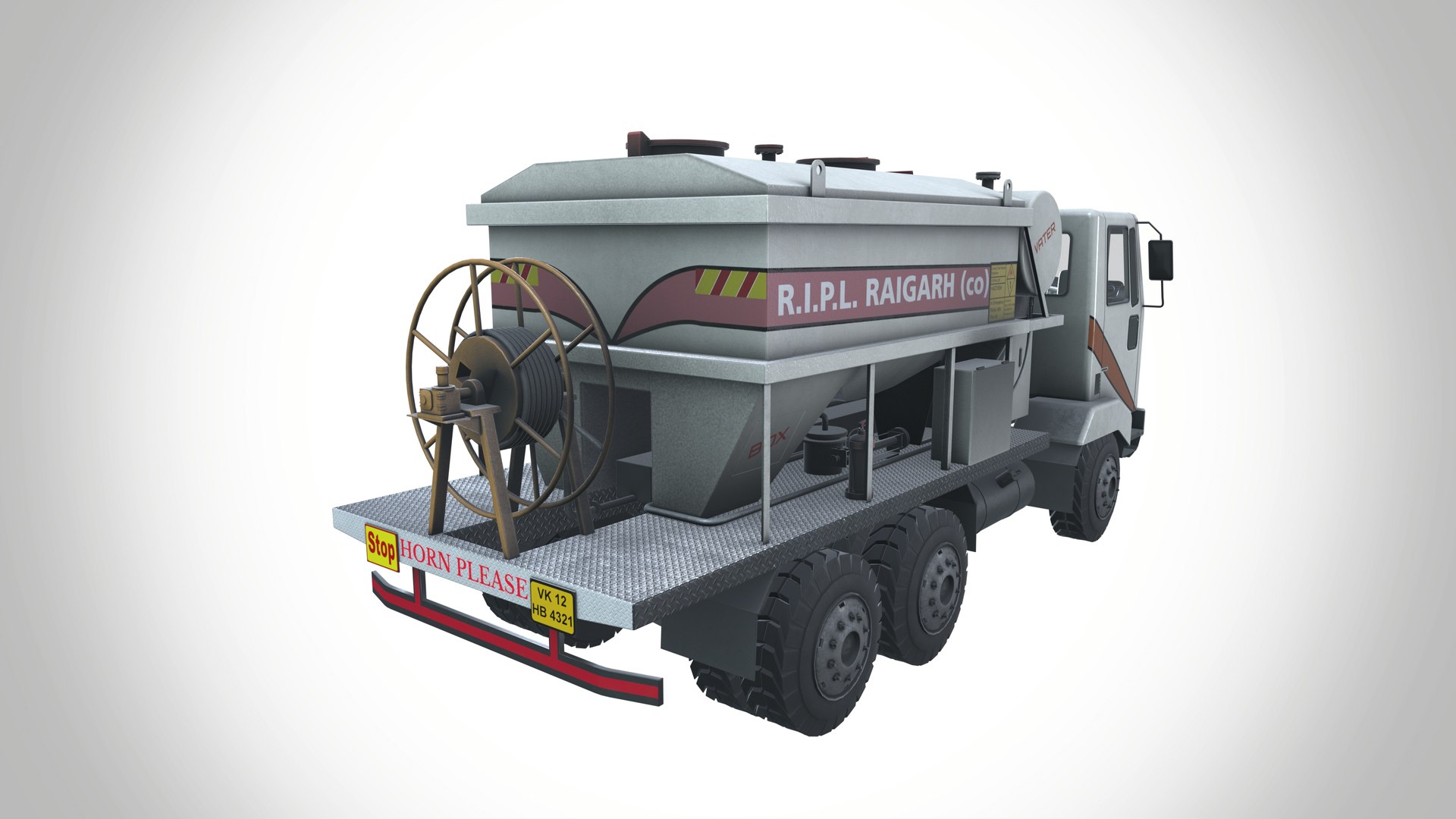 Blasting Vehicle 3D Model - TurboSquid 2271261