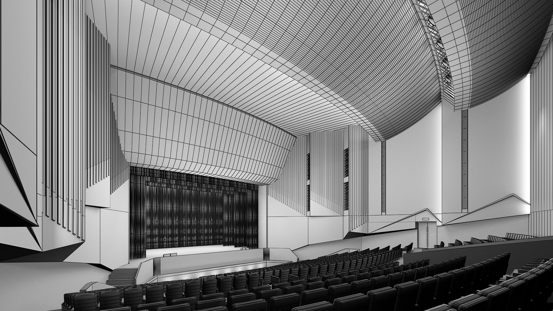 Theater Collection 01 3D model - TurboSquid 2097793