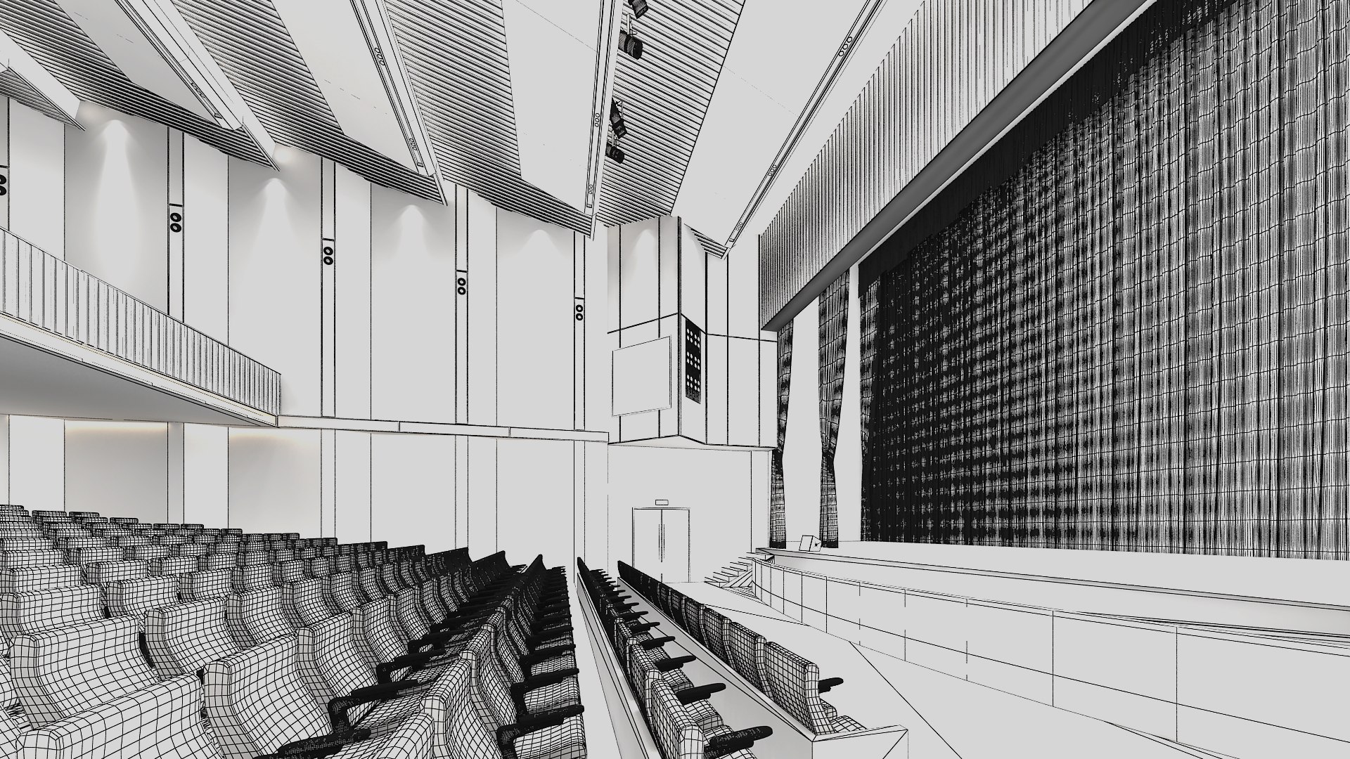 Theater Collection 01 3D model - TurboSquid 2097793