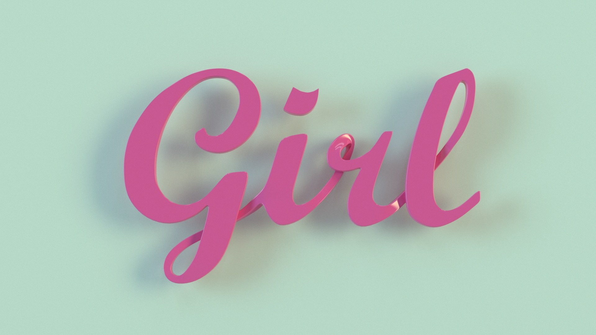 Decor Object-girl 3D Model - TurboSquid 2197619