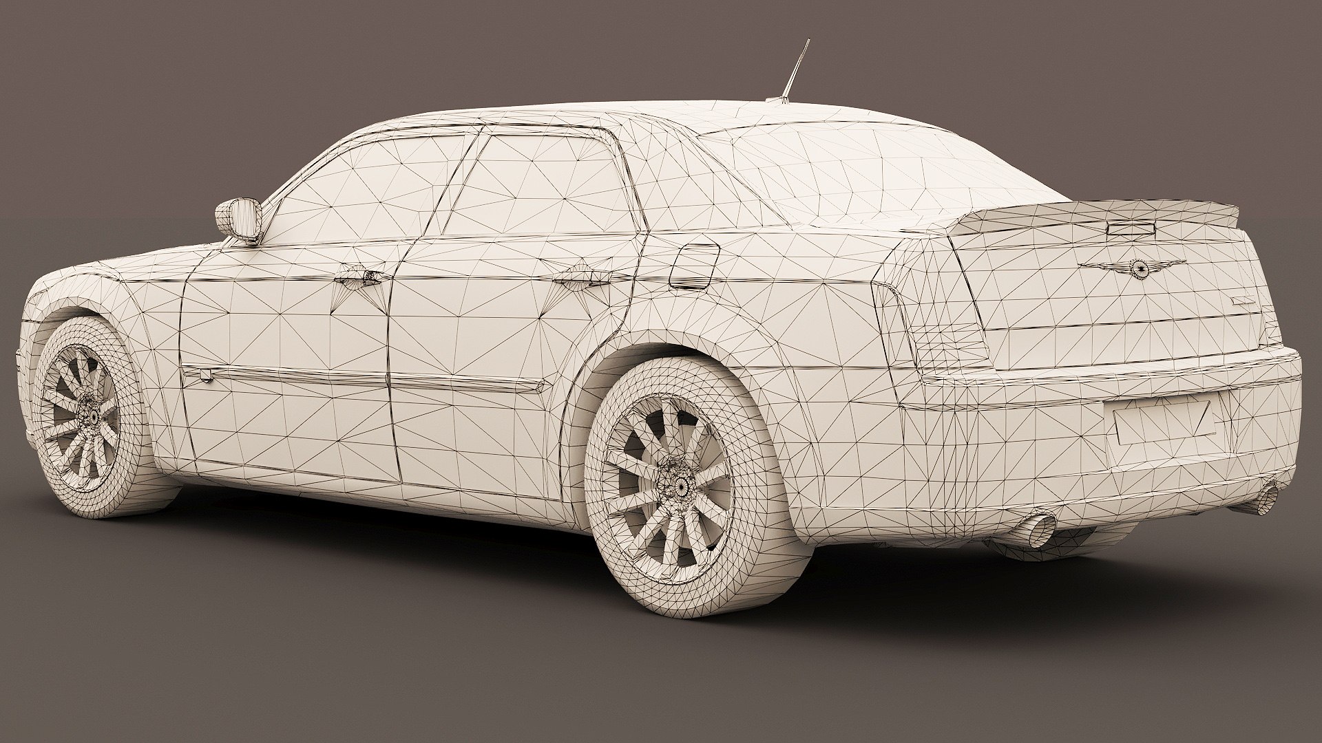 Chrysler 300c 2008 3D Model - TurboSquid 1977392