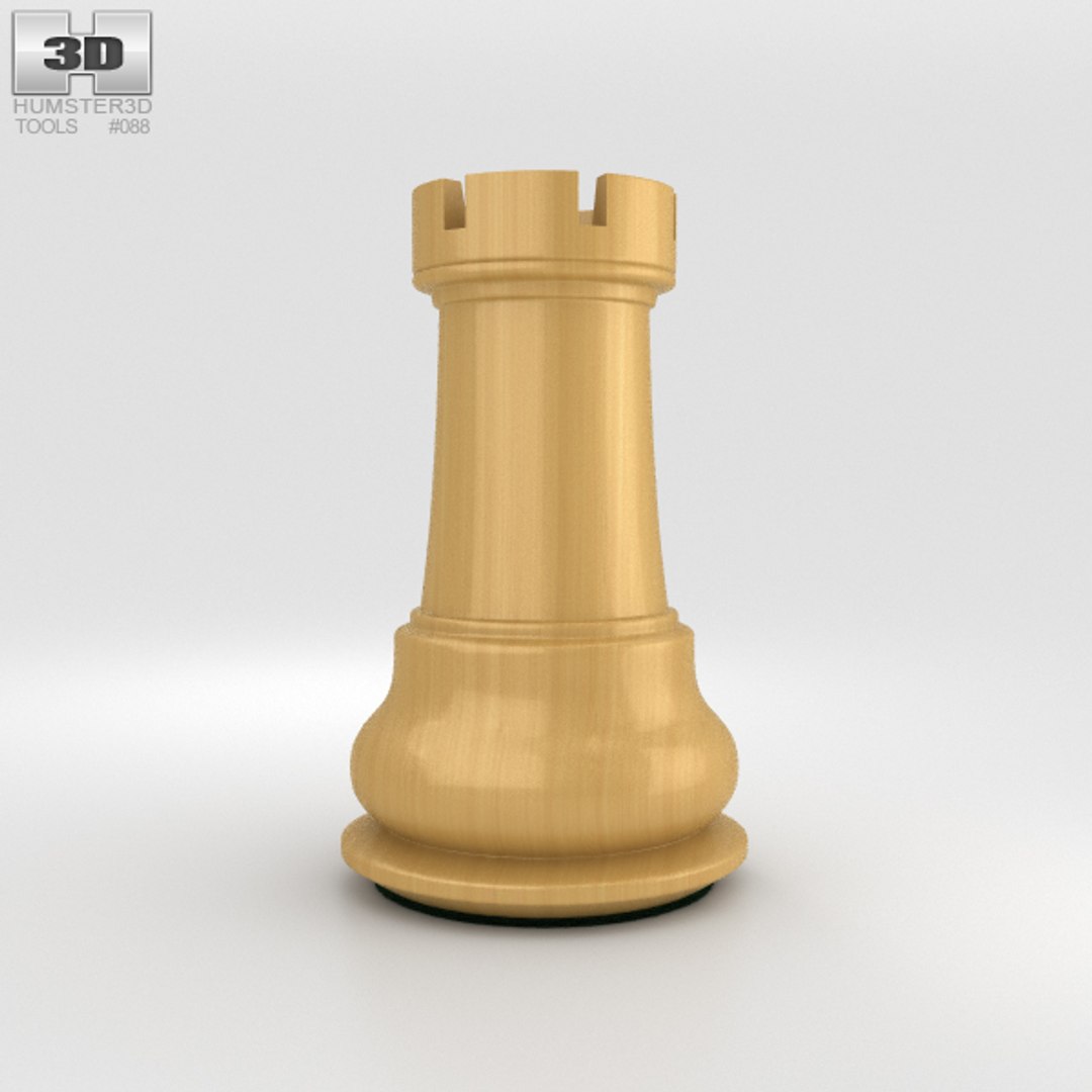 Classic Rook Chess Model | 1145782 | TurboSquid