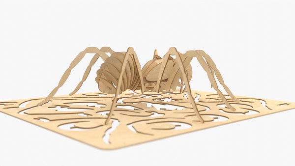 3D Spider Laser Cut Animated model - TurboSquid 2005372