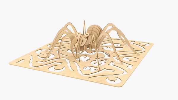 3D Spider Laser Cut Animated model - TurboSquid 2005372