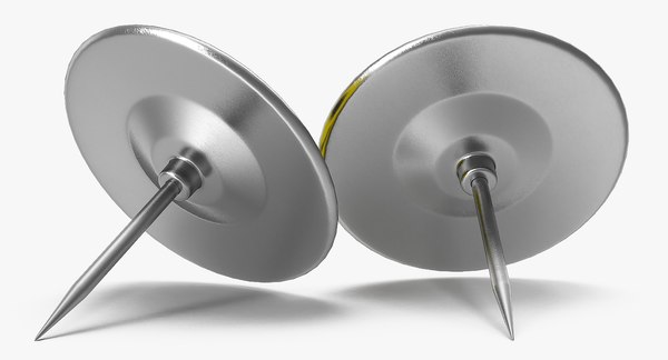 3D smiley face push pins model - TurboSquid 1425558
