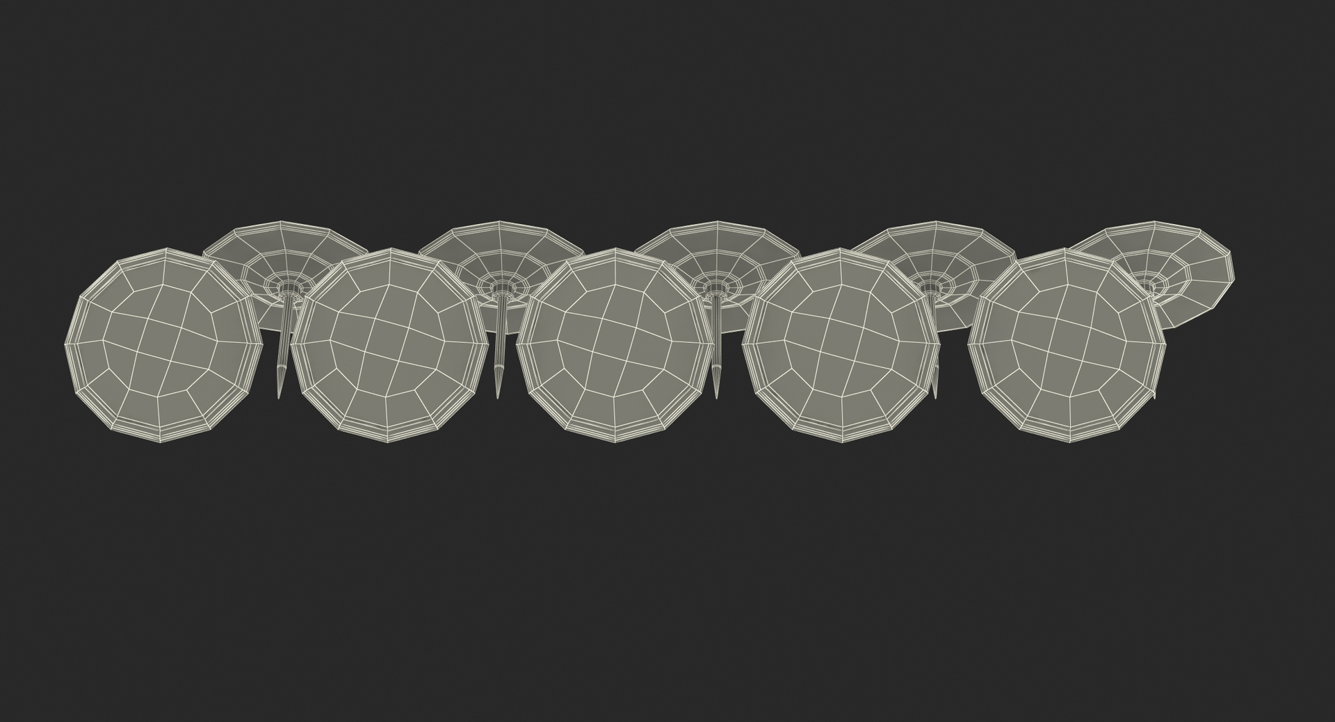 3D Smiley Face Push Pins Model - TurboSquid 1425558
