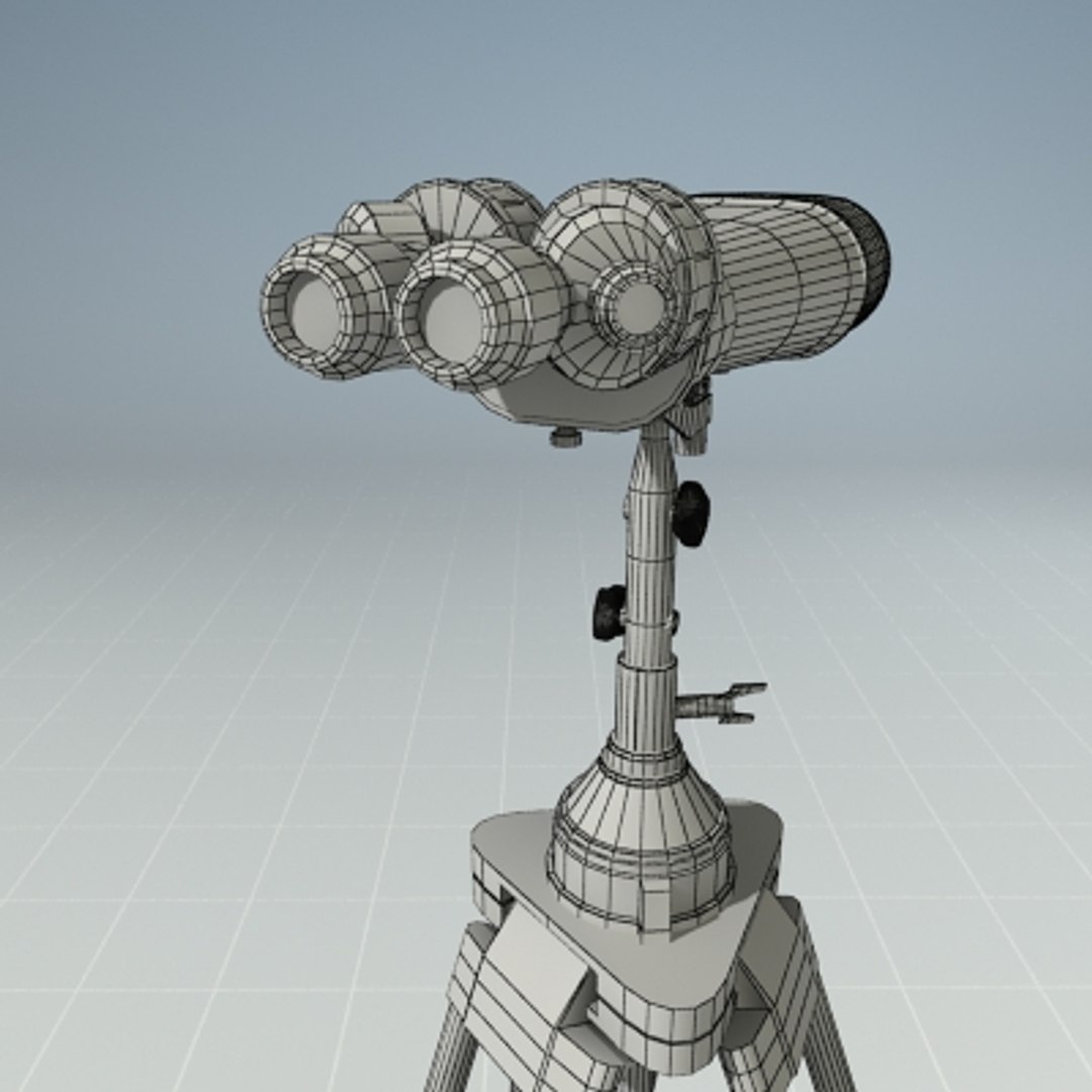 3d model telescope