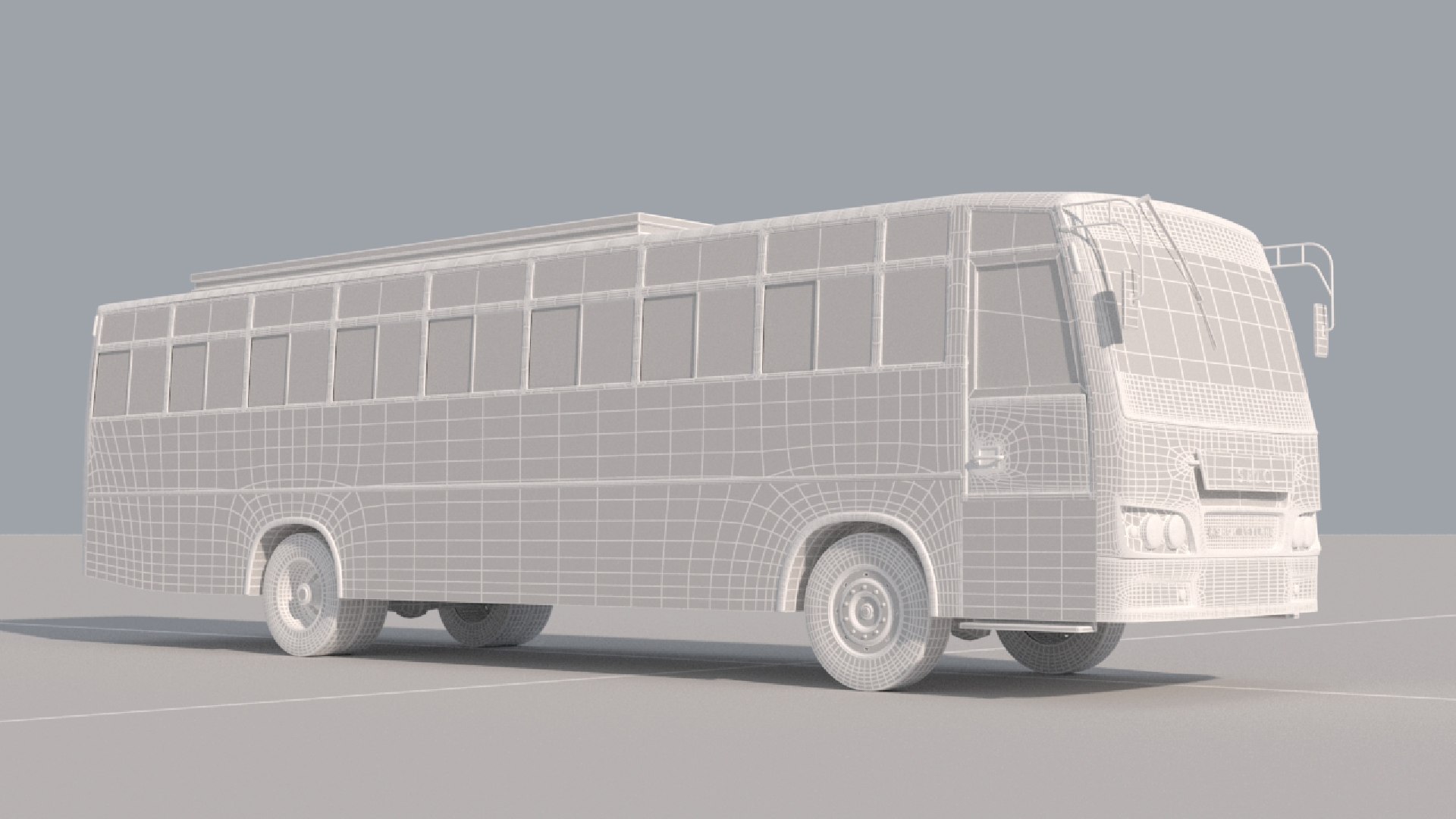 Bus SETC 3D Model - TurboSquid 2326887