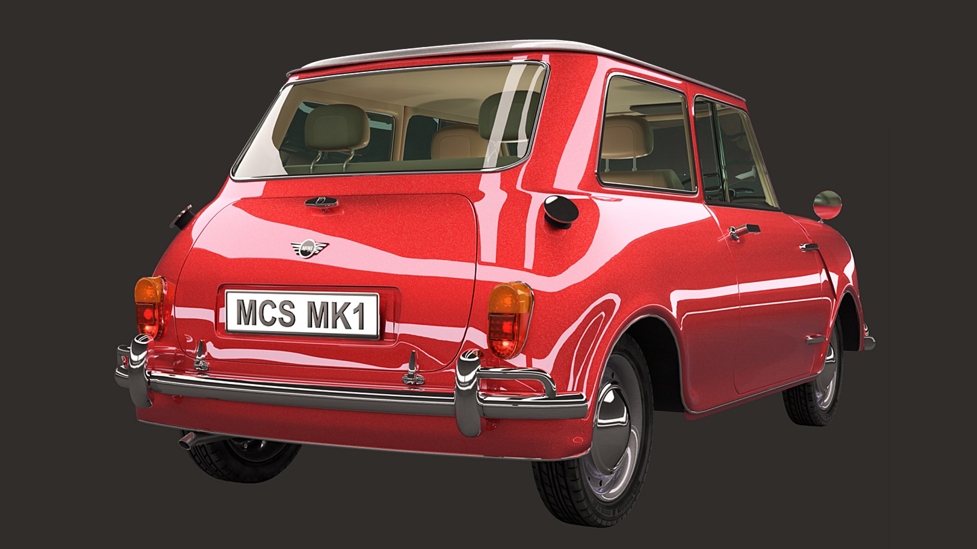 3D Model Morris Mini Cooper S - TurboSquid 1539168