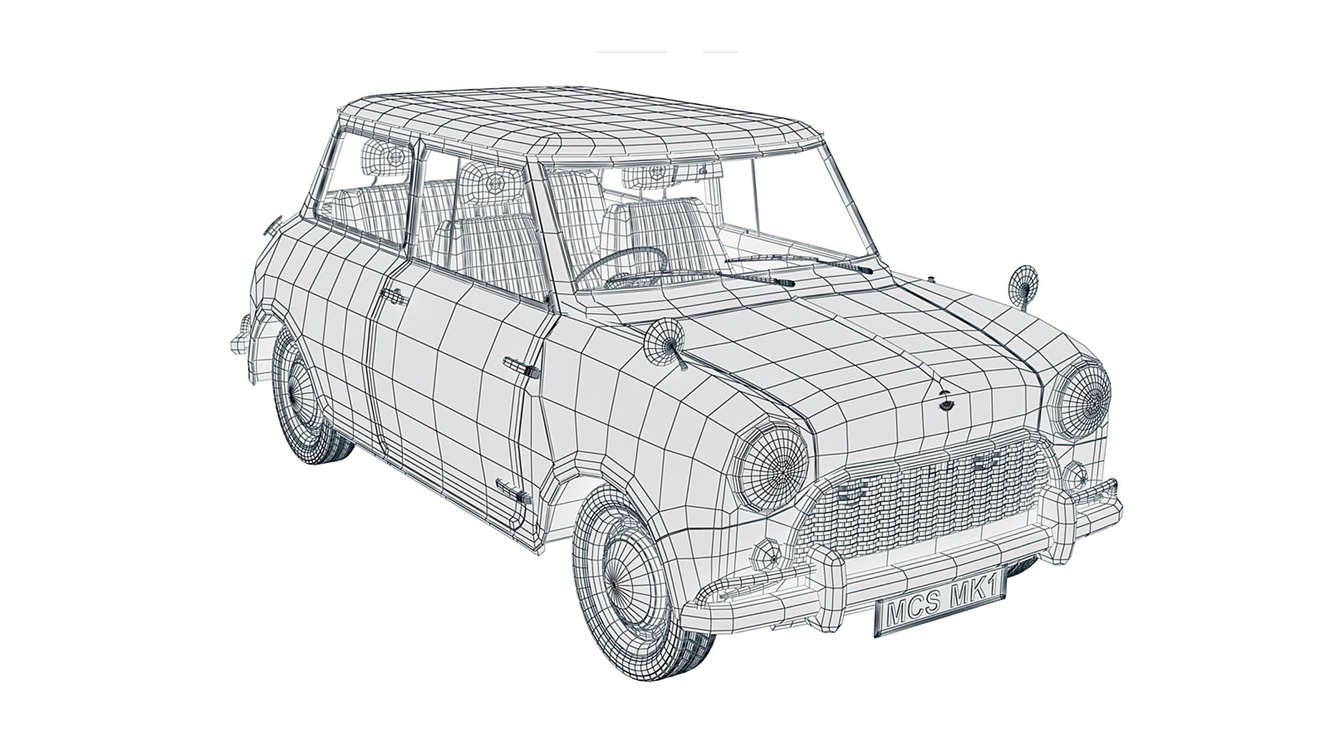 3D Model Morris Mini Cooper S - TurboSquid 1539168